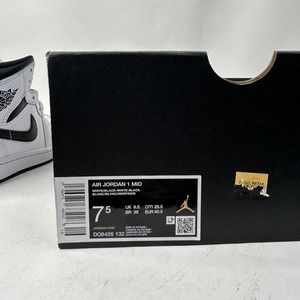 Nike | Shoes | Nike Shoes Air Jordan Mid Retro Reverse Pandawhite Black ...